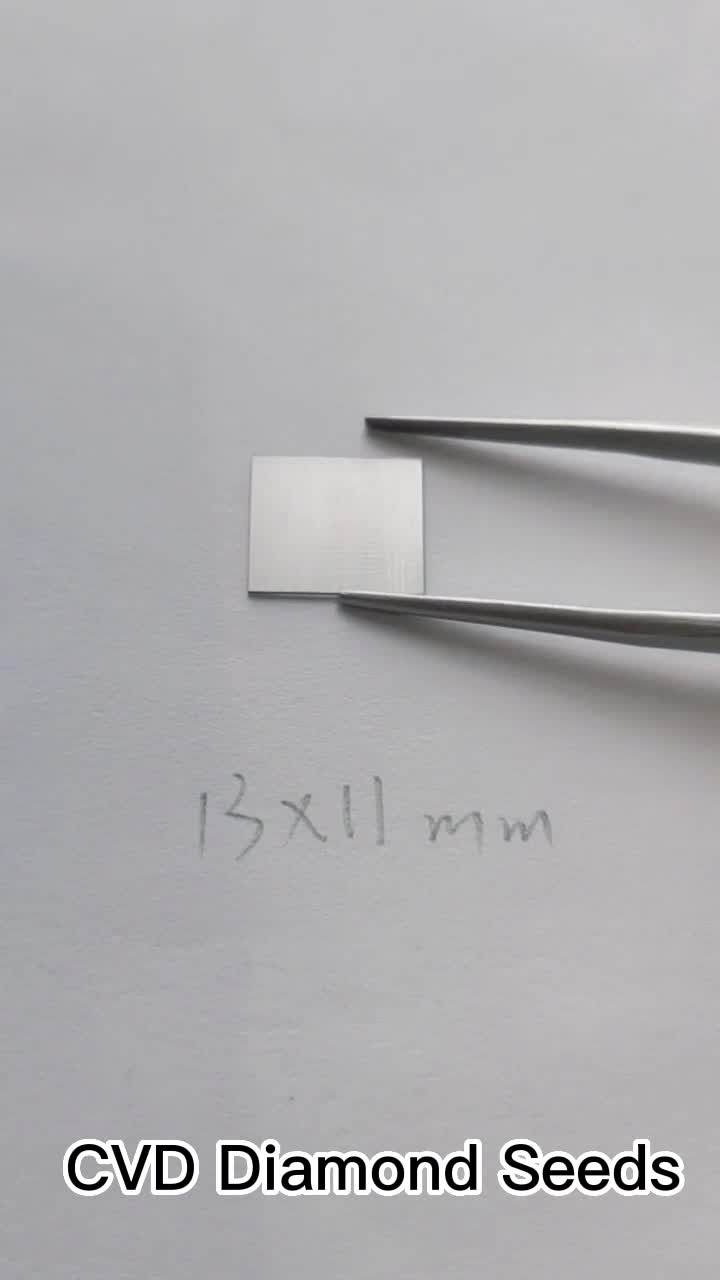 Rough Diamond Growing Cvd Diamond Raw Material 13x11 Mm Cvd Diamond ...