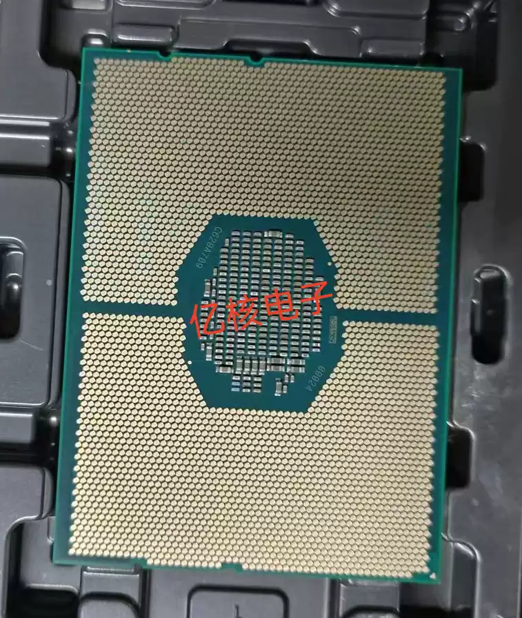 铂金 8222L 正显CPU 近乎全新成色，3.0主频18核36线程，通道完好