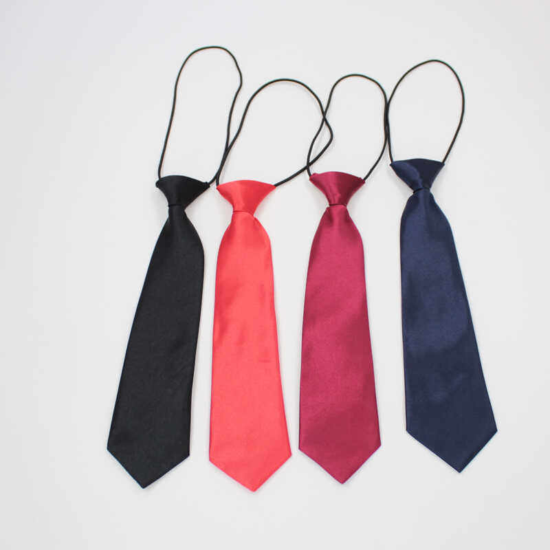 Solid color elastic tie – a must-have for instantly transforming your ...