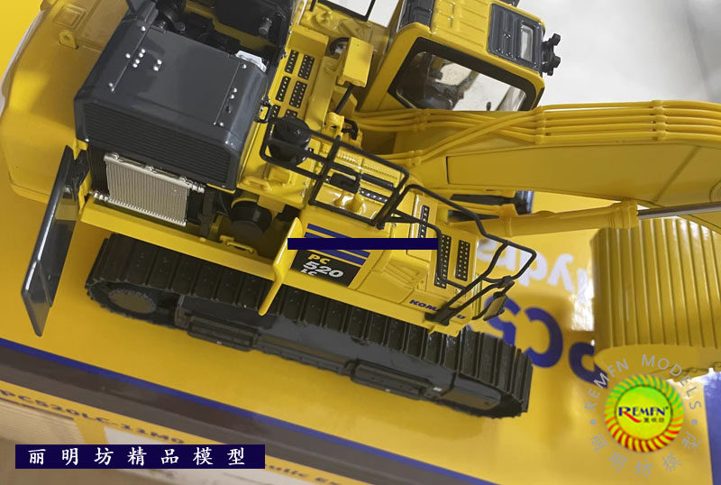 新款小松KOMATSU PC520LC-11M0合金模型测评！工程迷狂喜，细节多到离谱？-手办模型场景道具娃屋-淘宝好物网
