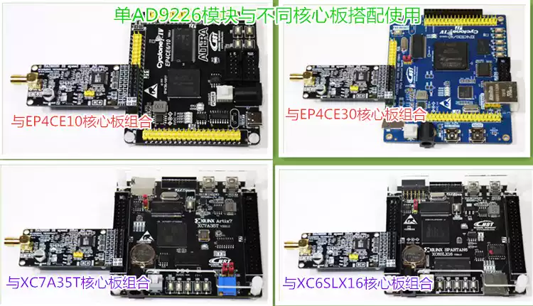 AD9238 AD9226 高速AD 12bit 雙通道高速AD模塊 FPGA控制 開發板