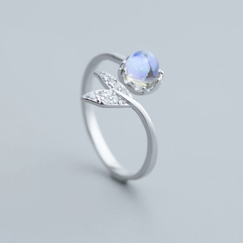 Classy key法国设计师S925纯银美人鱼尾眼泪镶钻戒指：梦幻与奢华的完美融合 -领针-淘宝好物网