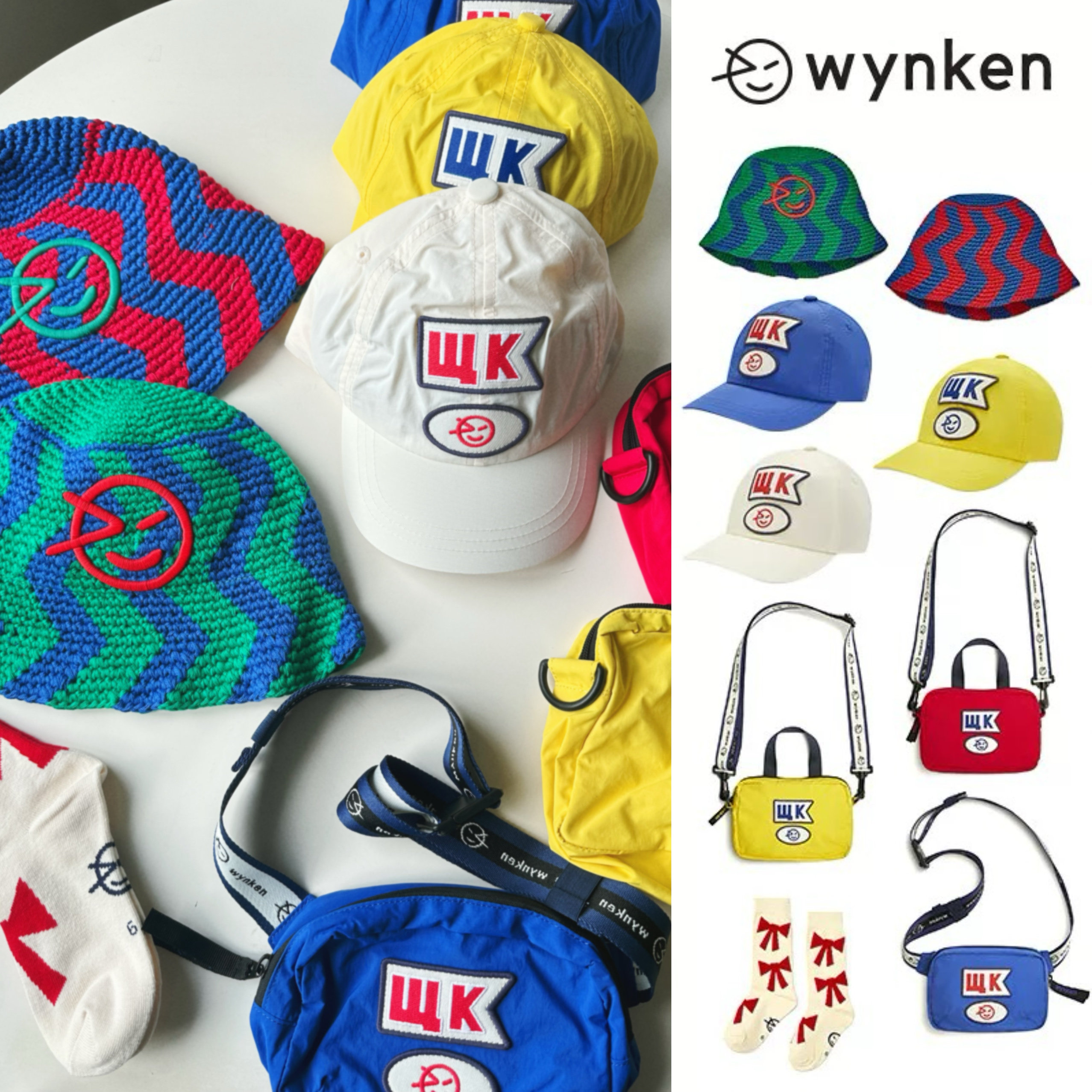 春夏必備！WYNKEN 25SS兒童漁夫帽、棒球帽、斜挎包、中筒襪，時尚單品全攻略！🌈