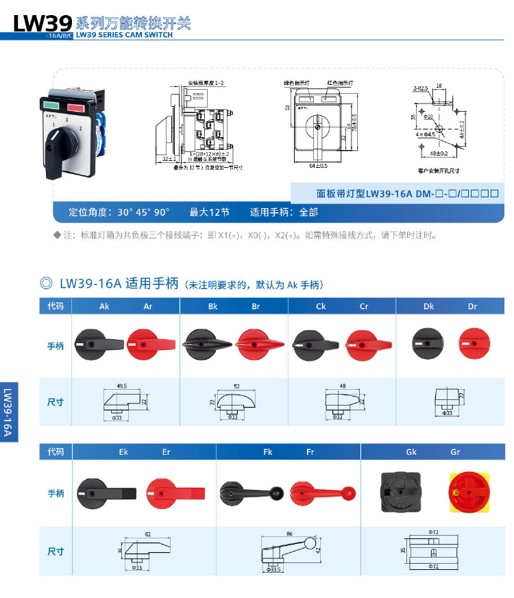 供应 LW39 LW39-16 LW39-25 APT 原上海二工 原厂 转换开关系列-阿里巴巴