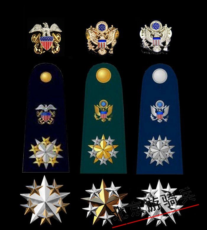 U.s. six-star general rank insignia: a symbol of military glory, a ...