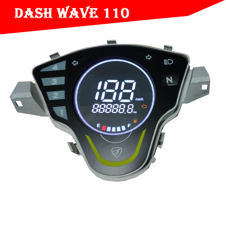 [USD 9.23] DASH WAVE110 Women's Motorcycle Electronic Meter Retrofit ...