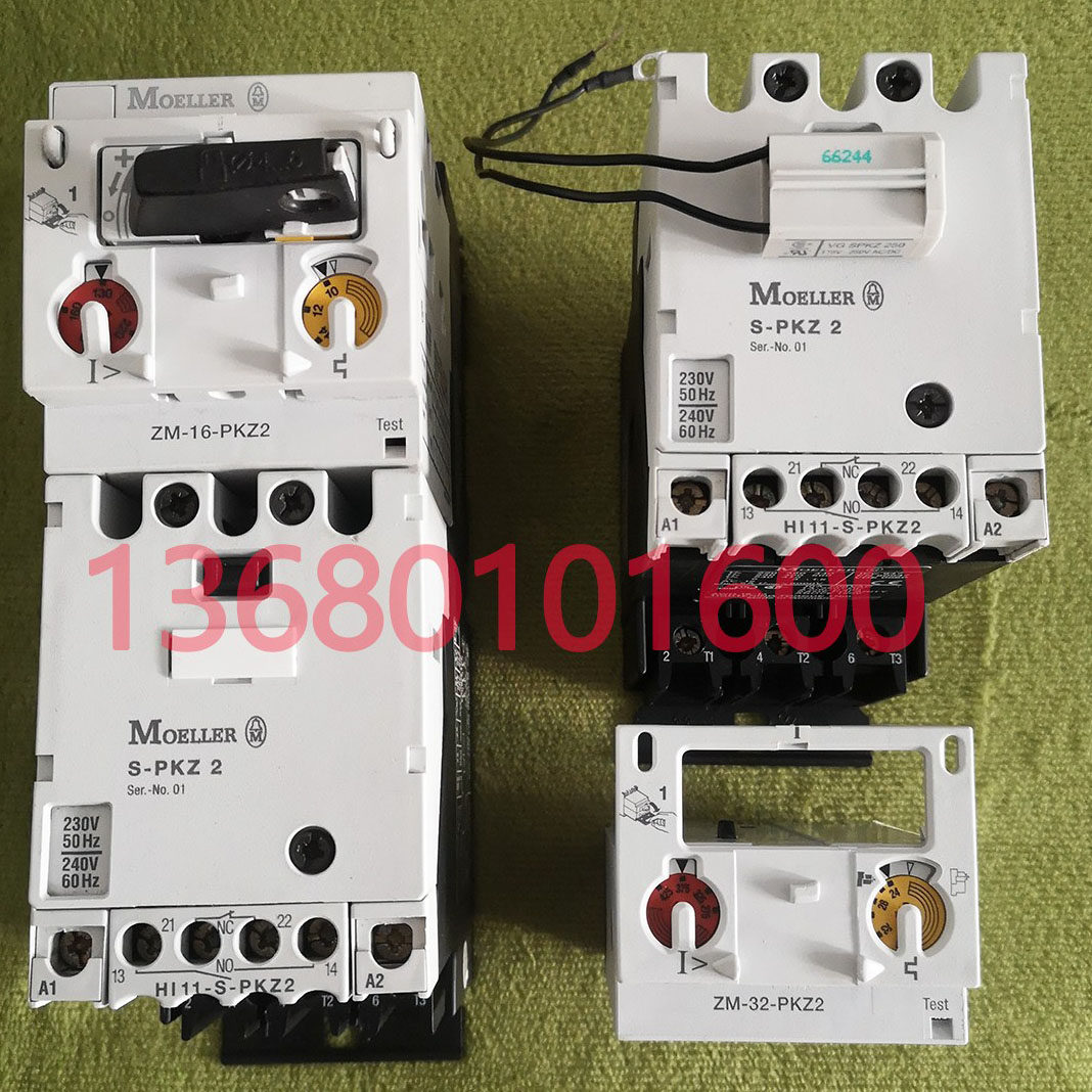 金钟穆勒电动机起动器S-PKZ2 230V ZM-40-PKZ2 PKZ2/ZMR-32/25/16