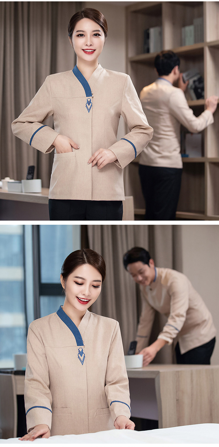 Wholesale Women's Long Sleeve Work Uniform for Cleaners in Hotels ...
