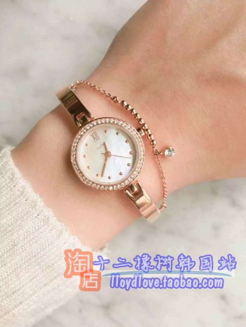 LLOYD Women's Watch Korean Genuine Watch Watch Watch Inlays Shipbusal ...