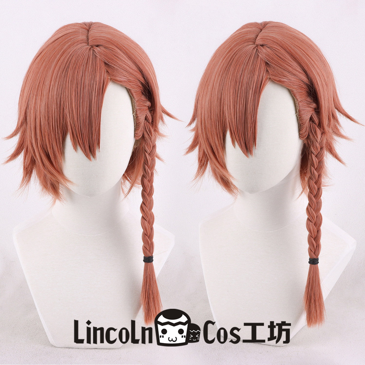 🌟 Cosplay is a must-have for halloween! lincoln orange cosplay wig 🌟