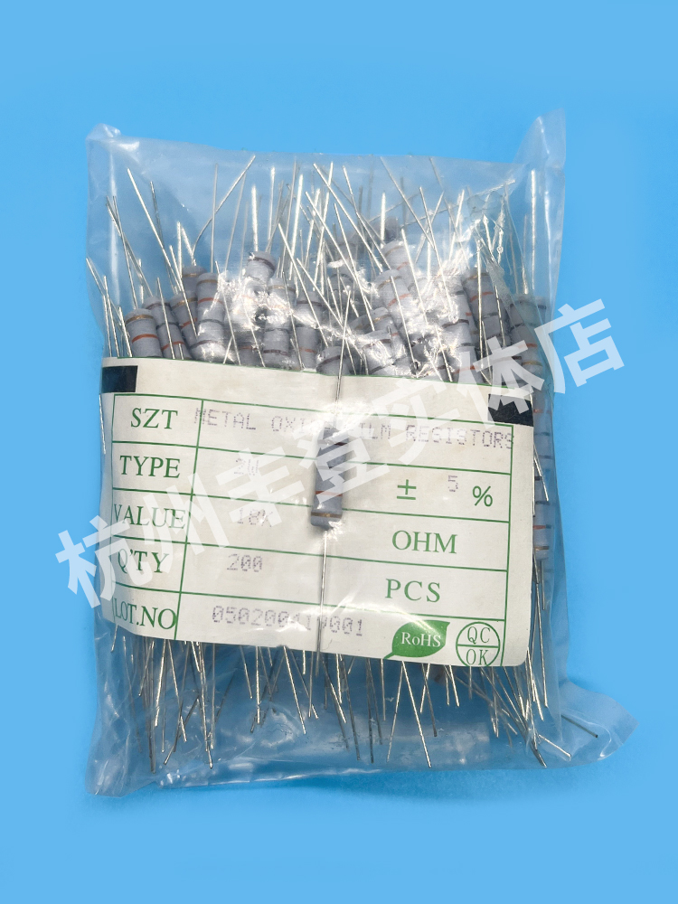 电子DIY必备！一文搞懂1W/2W/5W碳膜电阻选型，5.1K、5.6K、6.8K这些参数到底怎么用？🔥_电阻器_淘宝数码网