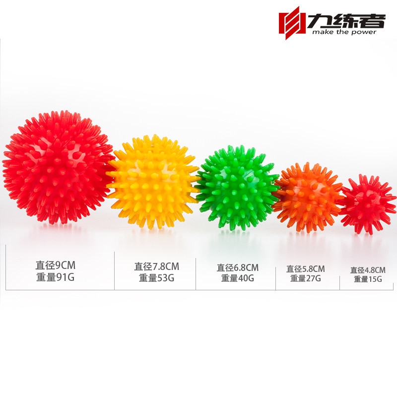 [USD 6.82] Spike Fascia Ball Massage Ball Big Spike Muscle Relax Foot ...