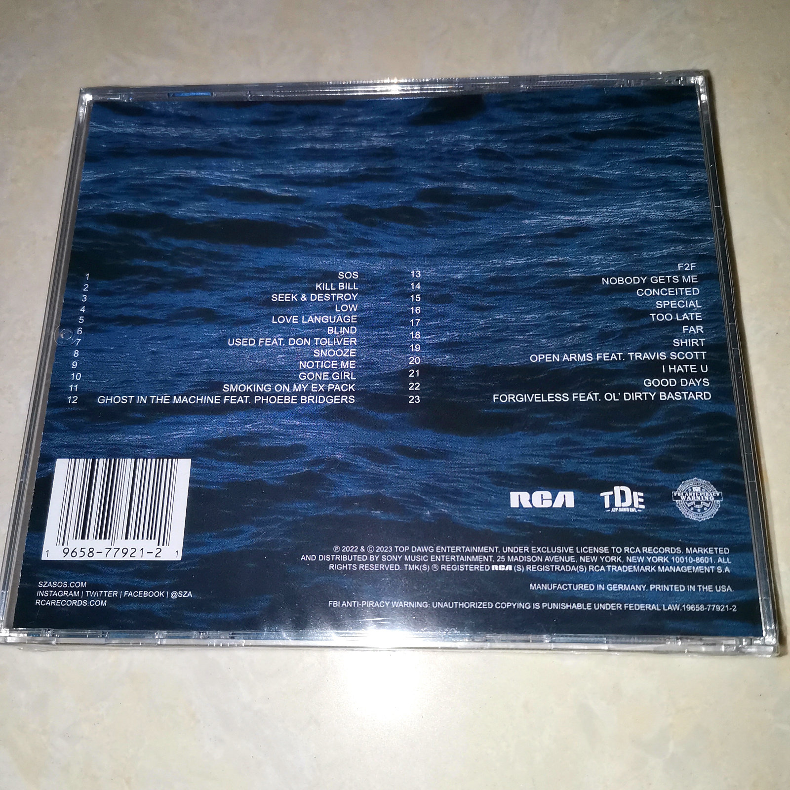 🎵🎶 SZA 新专辑 SOS CD 来袭，带你领略 R&B 的灵魂深处！🎧🔥-音乐CD/DVD-淘宝好物网