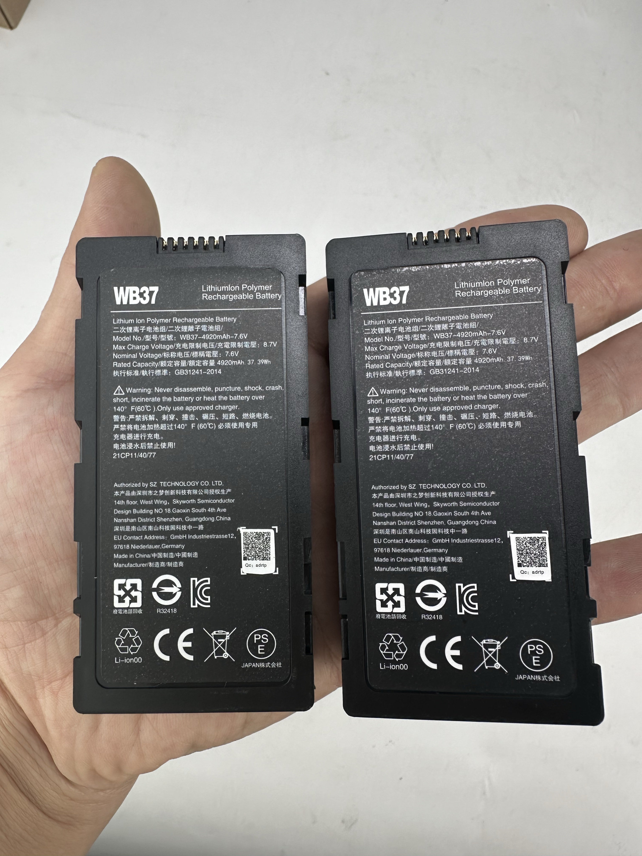 A must buy for 25 years! wb37 battery is suitable for dji t10-60/mavic ...