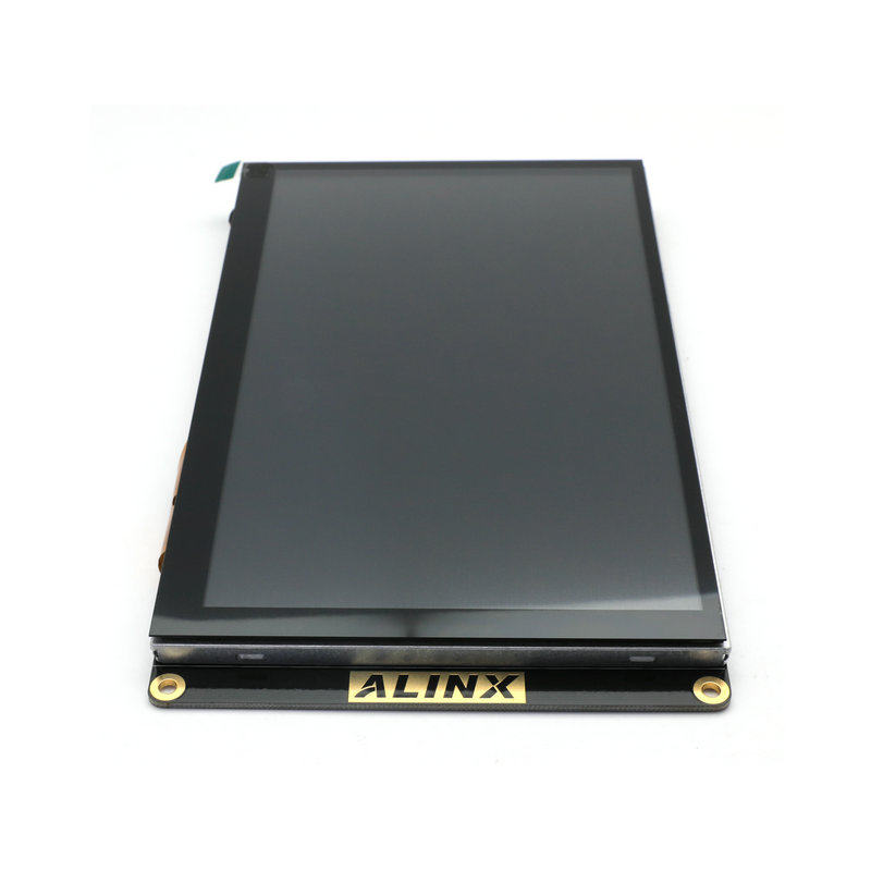 ALINX 7 inch TFT LCD LCD screen five-point capacitive screen supporting FPGA black gold ...