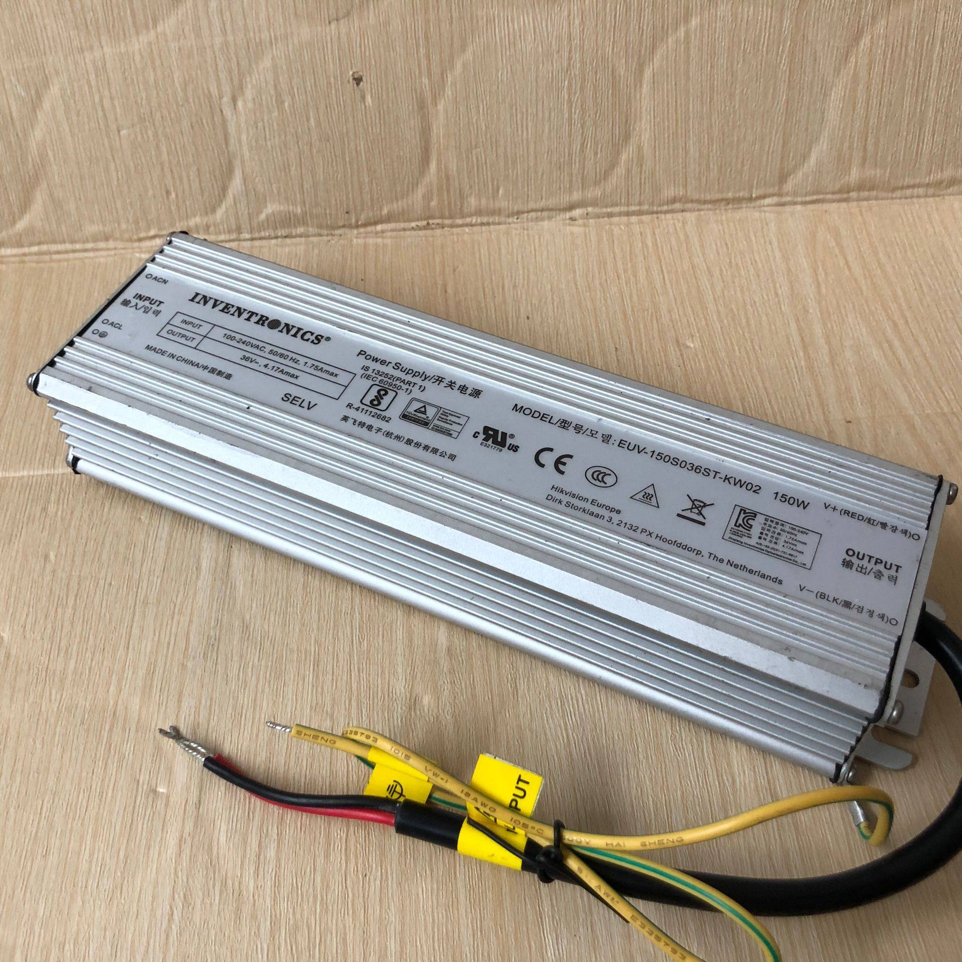 [USD 50.48] Hikvision Eagle-eye Camera Power Supply EUV-150S036SV-KW01 ...