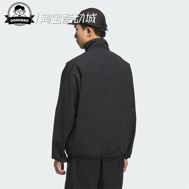 🔥阿迪达斯KC0137：夏日户外运动必备，男士立领外套新潮流🔥-运动茄克-淘宝百科网