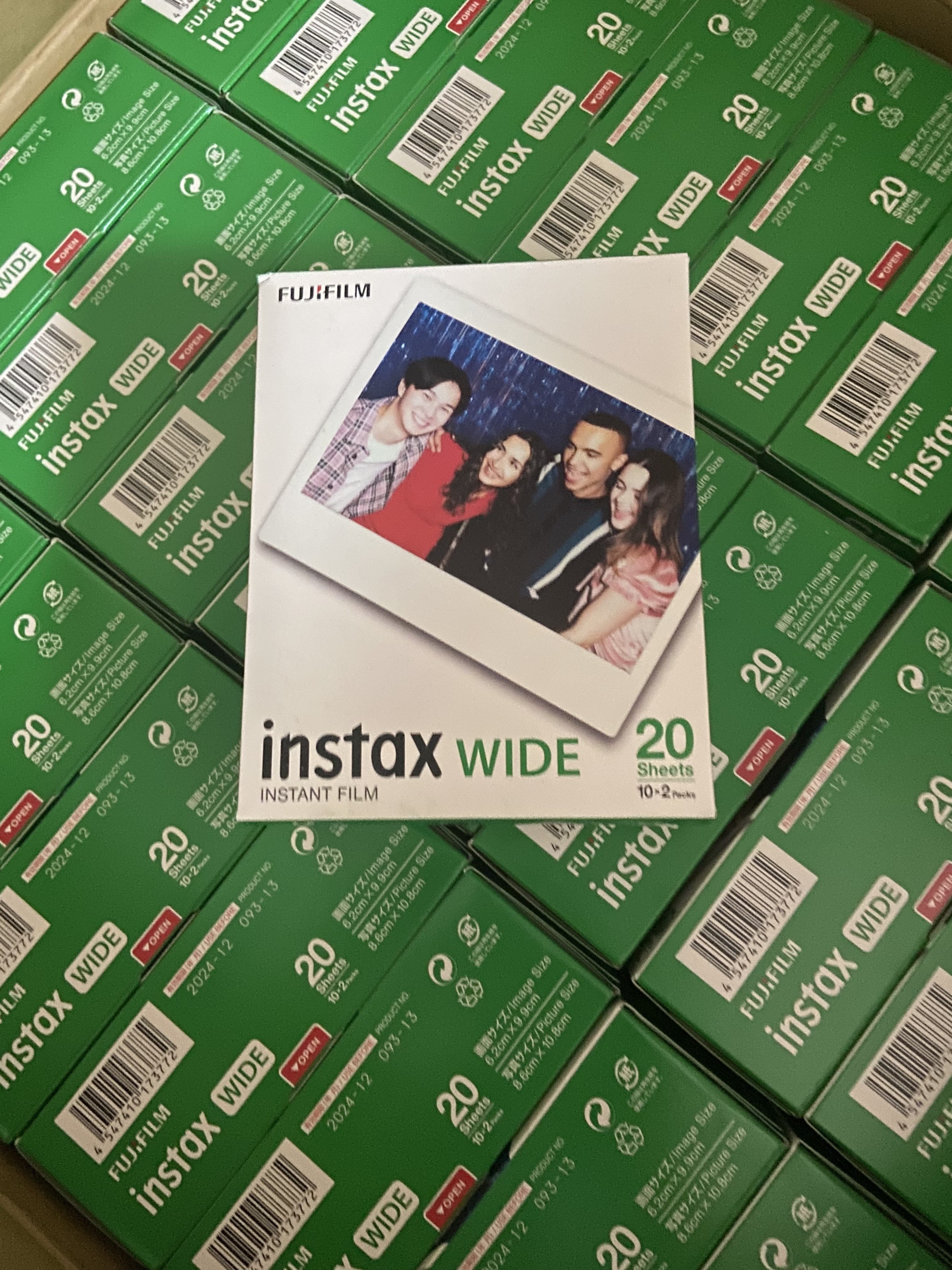 Fuji instant wide format photo paper, wide format 5inch white border ...