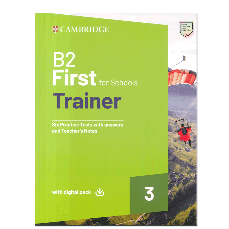 FCE备考必备！剑桥英语B2 First for Schools Trainer 3 Trainer真题集，你准备好了吗？📚🎯-进口教材-淘宝好物网