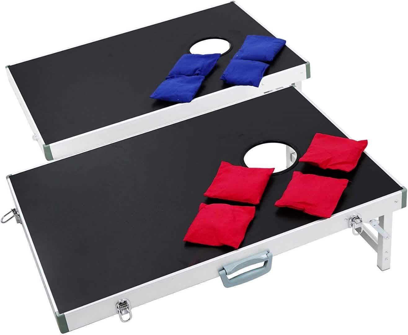 Aluminum Foldable Cornhole Game Set Bean Bag Toss - Buy High Quality ...