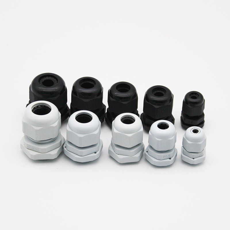 Waterproof connector PG series nylon connector Cable connector fixed ...