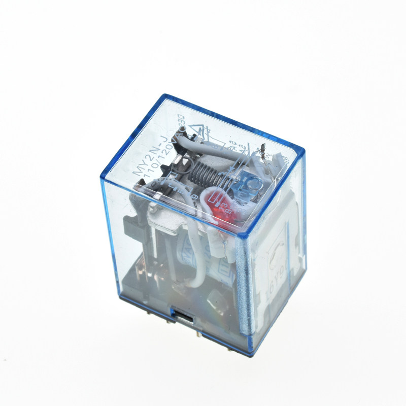 IEC255 intermediate relay MY2N-J 12V 24V 110V 220V eight pins 5A 2 ...