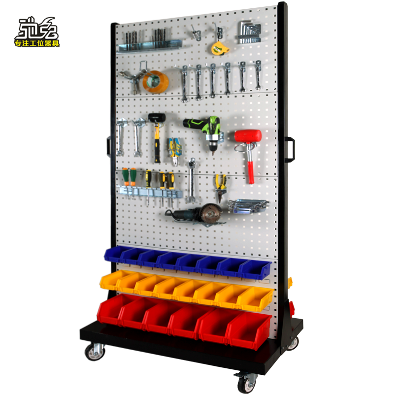 Repair square hole tool holder hanging board hook hardy storage hole ...