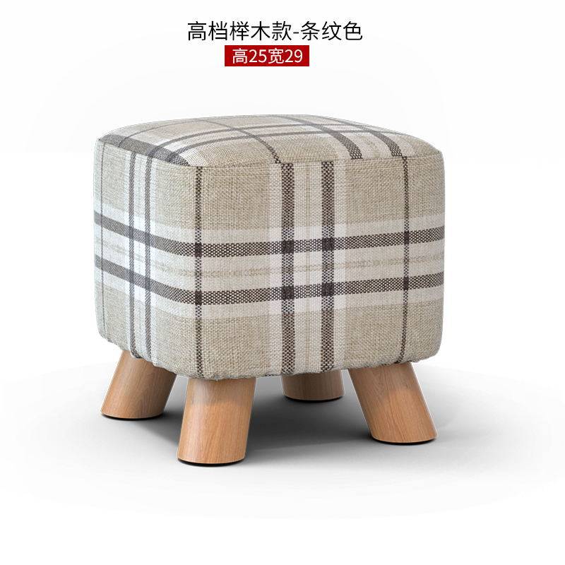 Buy Solid wood change shoes stool fashion shoes stool creative stool ...