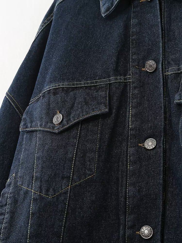 Kaslead New Women's European and American Style Denim Jacket Jeans ...