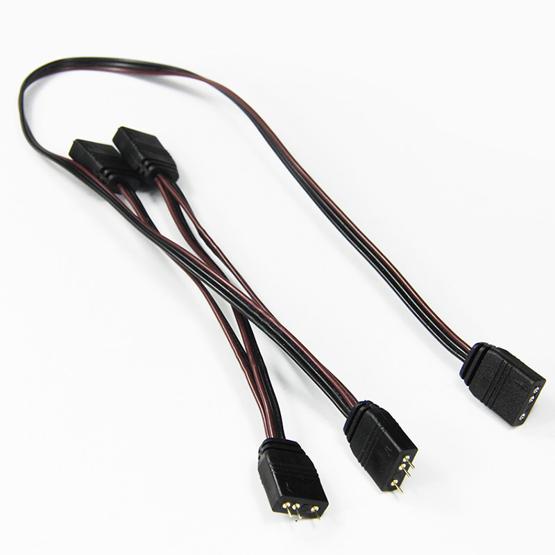 [USD 15.13] ARGB Connection Cable 5V 3Pin 1 point 4 1 point 8 Expansion ...