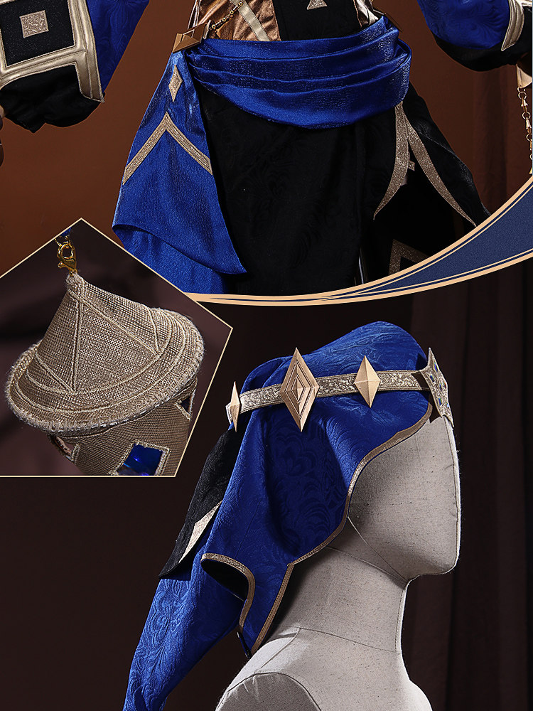 Jiangnan Genshin Impact Layla Cosplay Costume