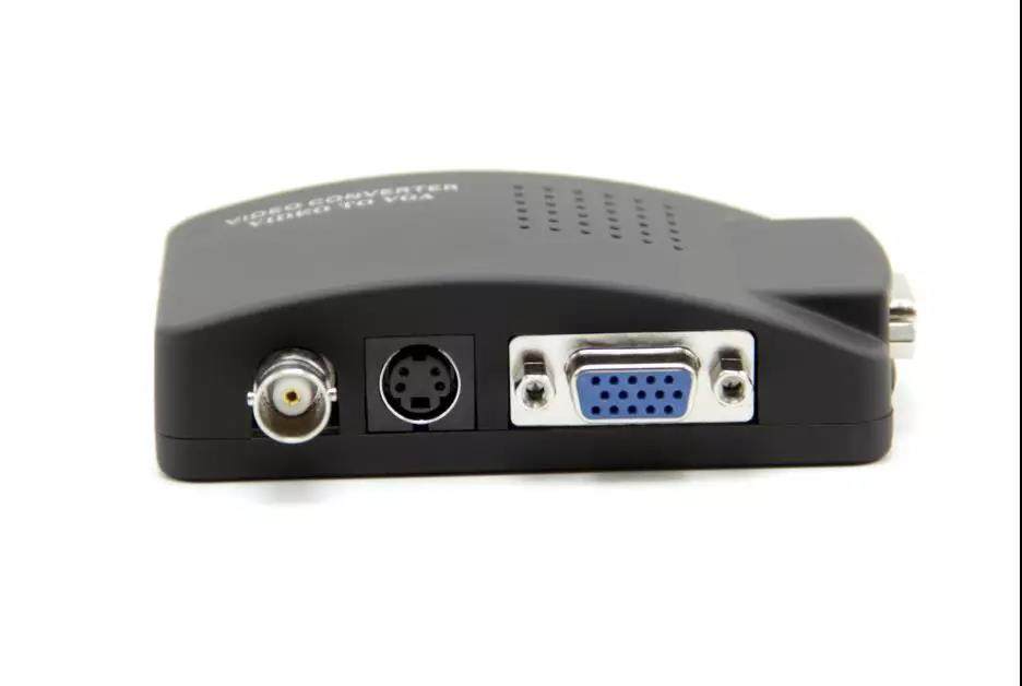 [USD 14.24] BNC to VGA Video Converter S Terminal CVBS to VGA ...