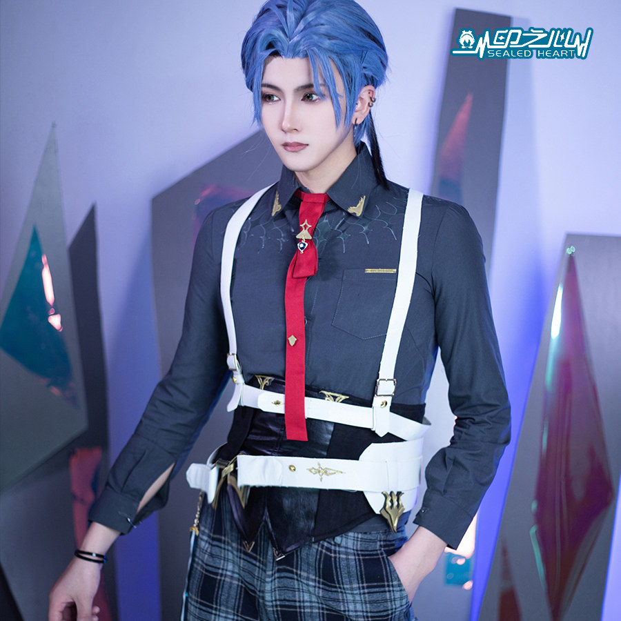 印之心cos彩虹社EN第七期XSOLEIL Hex Haywire cosplay男装定制预：二次元玩家必入的宝藏神器！_Cosplay男装 ...