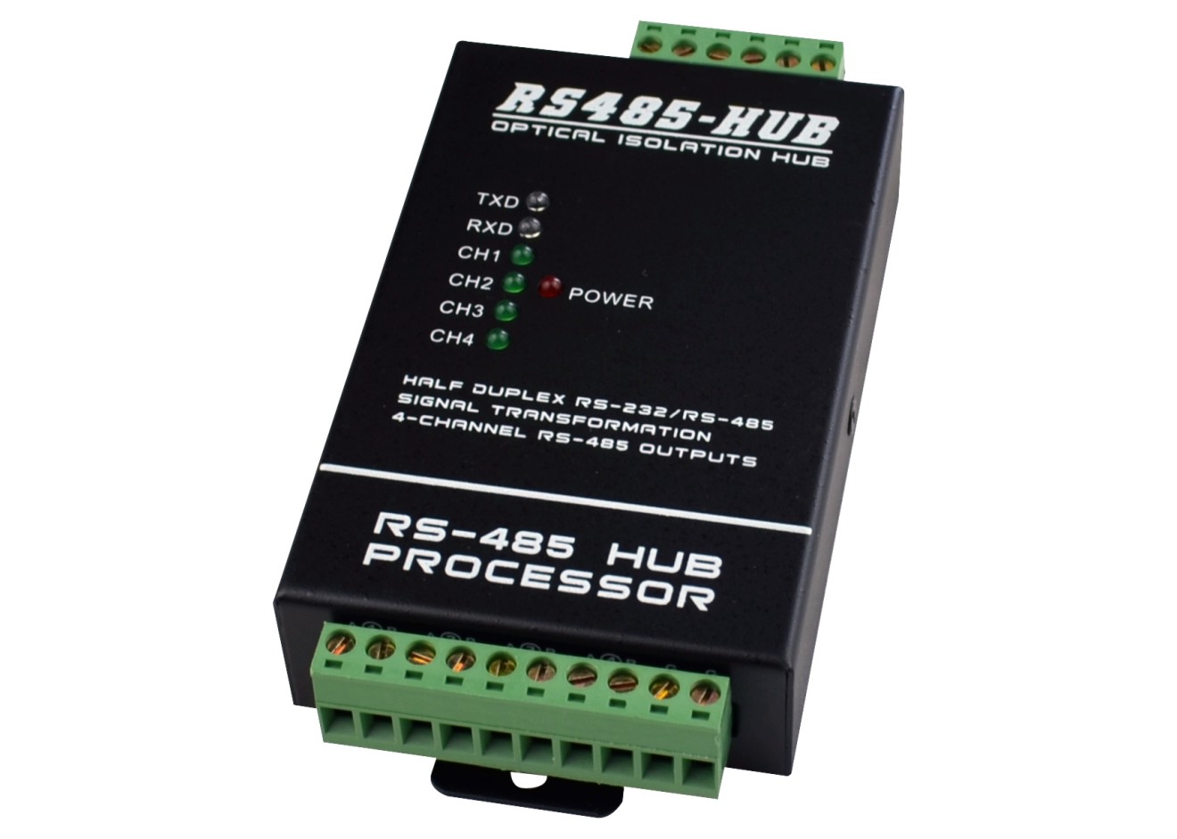 RS485/232轉4路485 串口HUB 485串口一分四 4口485集線器 485HUB-Taobao