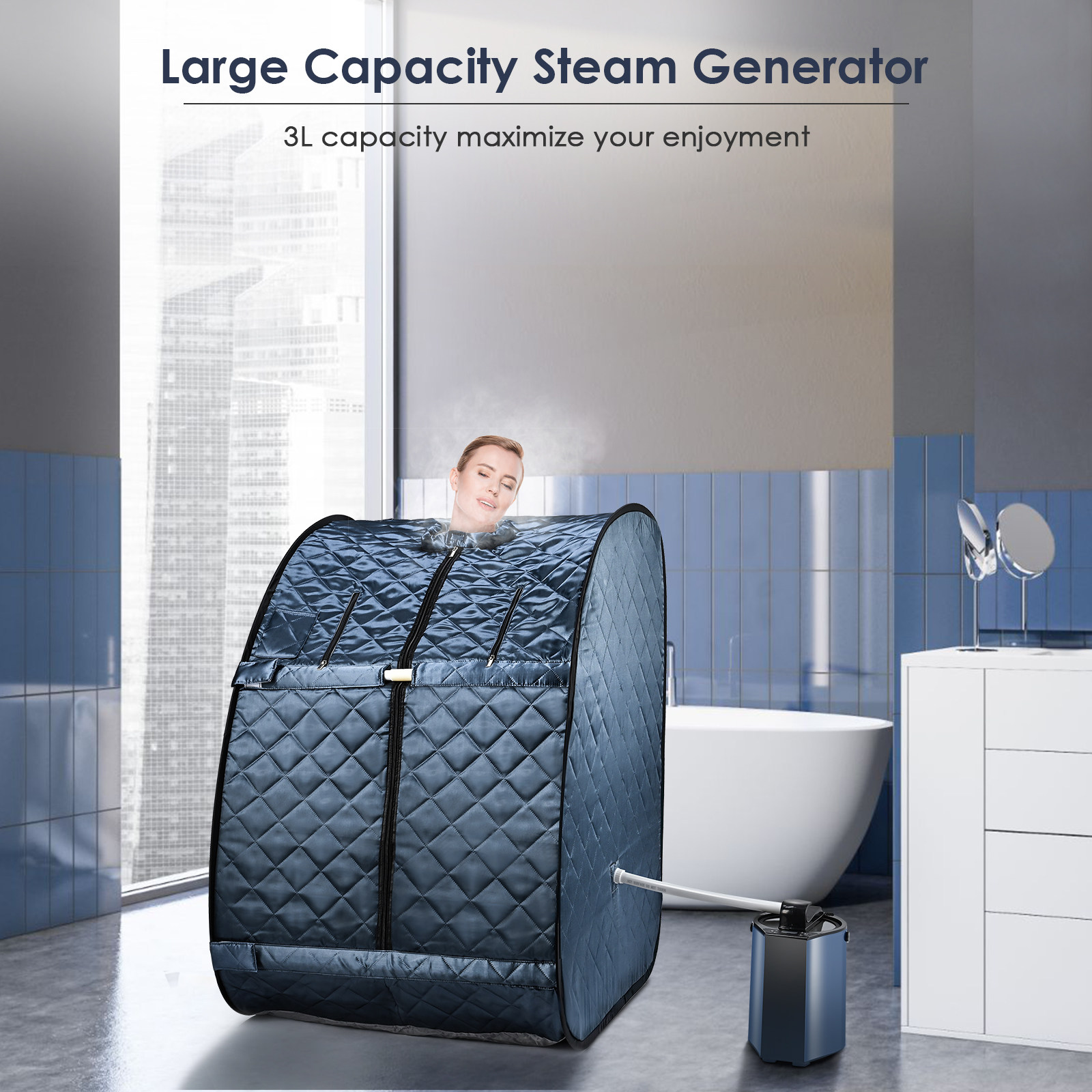 Adicote steam box: a home version of a sauna room, allowing you to ...