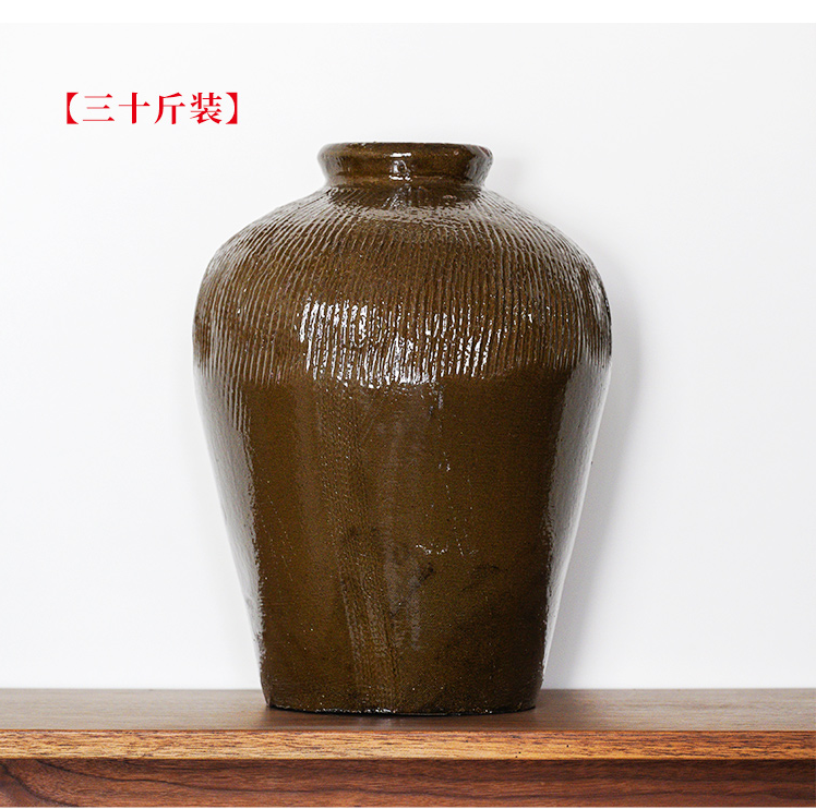 🍷古韵新香！黄釉土陶坛，让每一滴酒都散发古典韵味！-家用酒壶-淘宝好物网