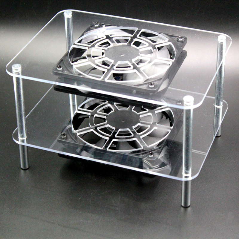Router cooling rack router radiator fan set-top box broadband cat ...