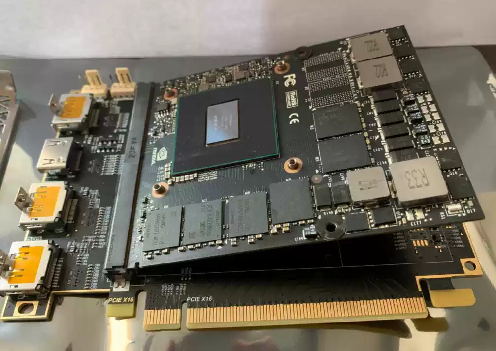 PCIE转MXM转接板卡 笔记本显卡转台式机内置外接显卡坞