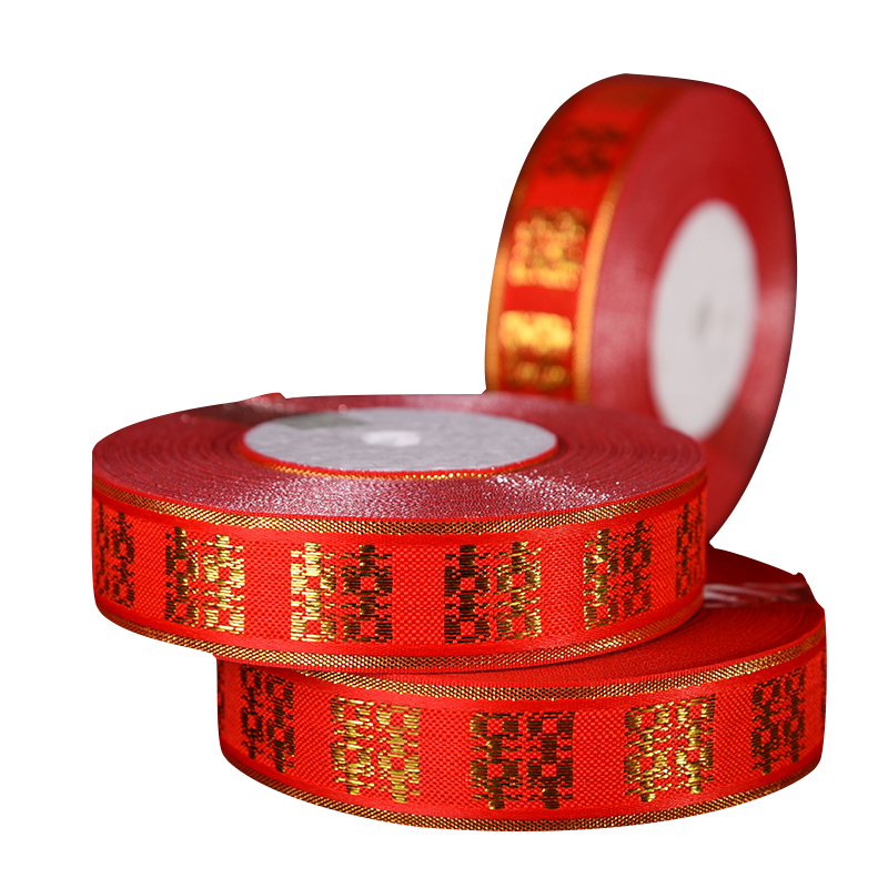 [USD 5.96] Kiki red ribbon tied with ribbon ribbon red wedding newcomer ...