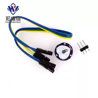 HW-827脉搏心脏速率监测 3.3-5V 心率传感器脉冲传感器模块