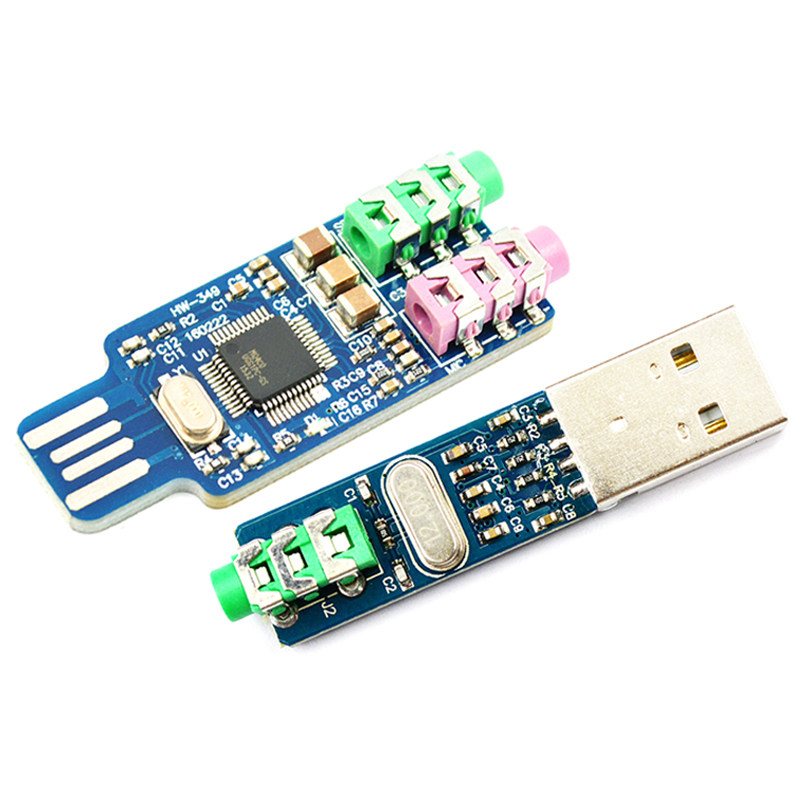 免驱USB声卡推荐｜CM108、PCM2704哪个强？外置声卡模块选它不踩雷！🎧_开发板_淘宝数码网