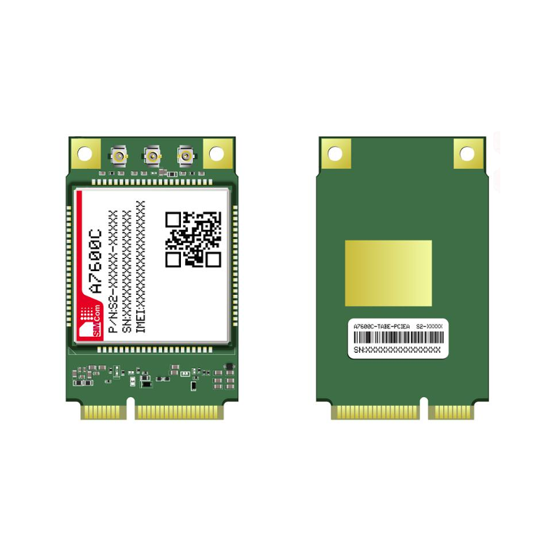 SIMCom A7600C LABE/TABE PCIE CAT4 4G模块 全新原装正品