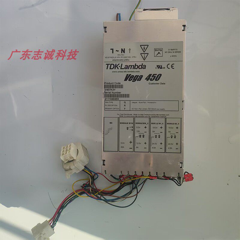 TDK-Lambda Vega 450電源：工業級品質，現貨實拍揭祕！