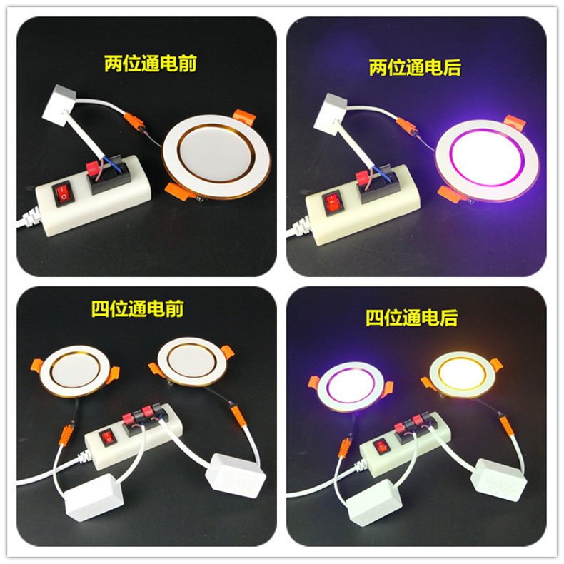 [USD 9.76] led test lamp clamp with switch wire quick wiring clamp test ...
