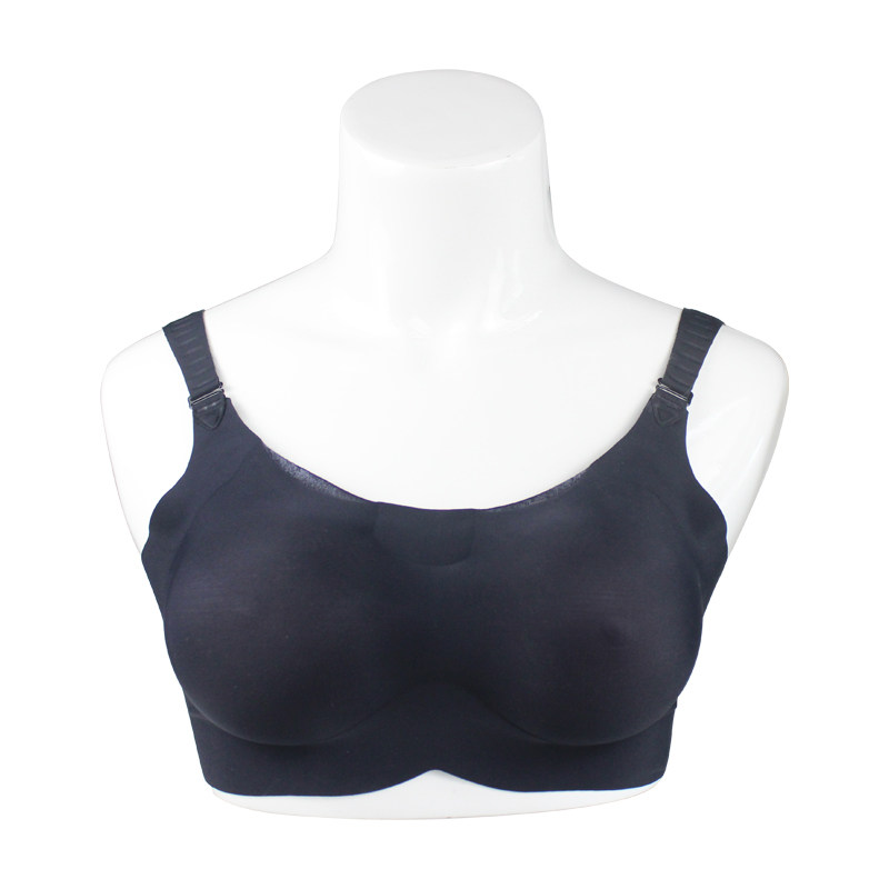 [USD 49.60] CD-ROM silicone fake breast male fake breast special bra ...