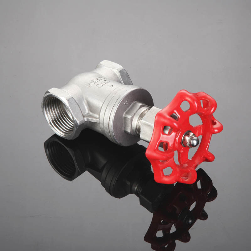 [USD 11.00] 304 stainless steel gate valve water pipe table front valve ...