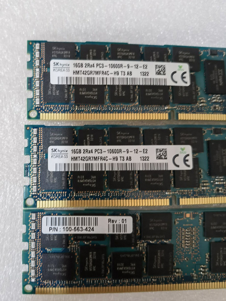 100-563-424 EMC 16GB 2RX4 DDR3 Memory - kkomputertech