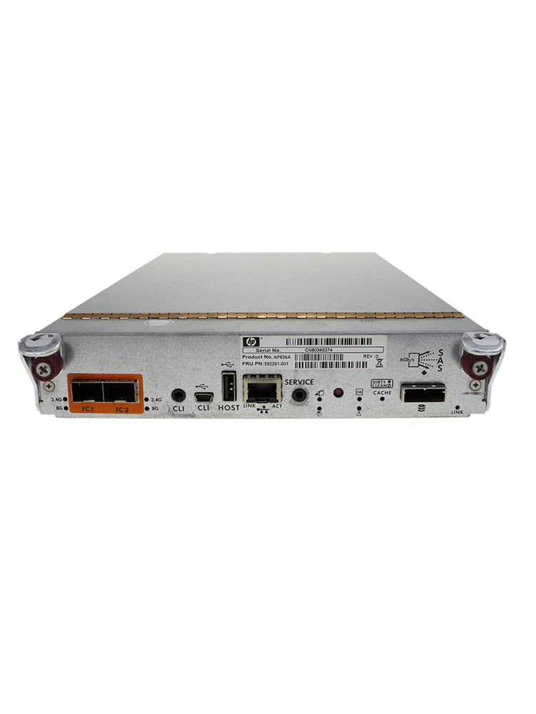 AP836A 592261-001 HP P2000 G3 MSA FC Controller - kkomputertech