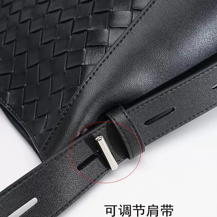 法国MKBM春夏新款头层牛皮编织包：时尚百搭，大容量单肩斜挎包，让你成为街头焦点！-水桶包-淘宝好物网