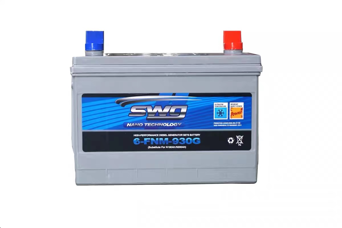 SWG Siwu High storage battery 6-FNM-930G 830G 720G 550G generator free of maintenance dedicated ...